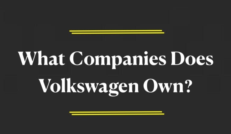 What Companies Does Volkswagen Own? - CompaniesOwnedBy